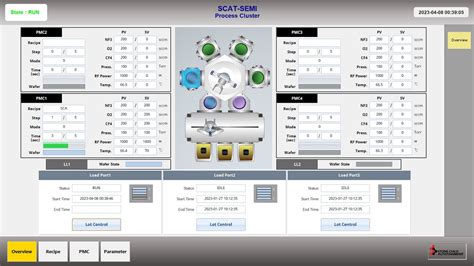 학생들을 위한 반도체 장비 제어 GUI 프로그램 GUI Program for Semiconductor Equipment