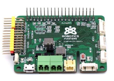 Robo Hat Mm1 Open Source Robotics And Automation Controller For Your