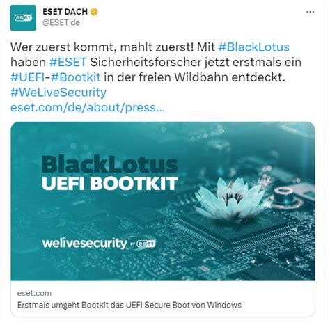 Blacklotus Uefi Bootkit überwindet Secure Boot In Windows 11 Borns It Und Windows Blog