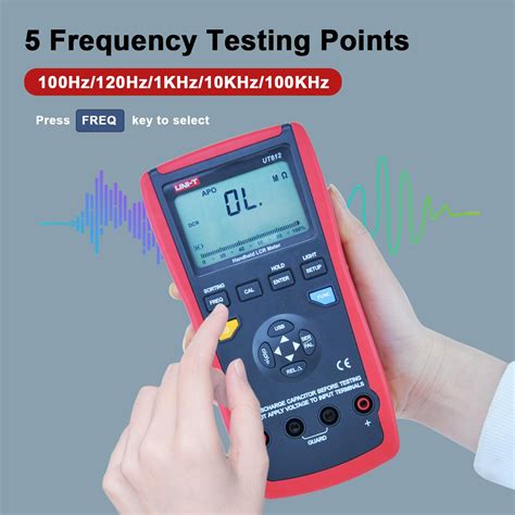 Snapklik Com UNI T Digital LCR Meter Inductance Capacitance Resistance Meter Series Parallel