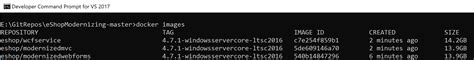 Publishing Your Windows Container Images Into A Docker Registry Dotnet Architecture