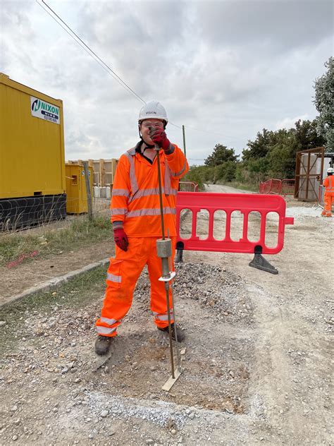 Dcpt Testing Dynamic Cone Penetration Site Investigation Vision Survey Uk