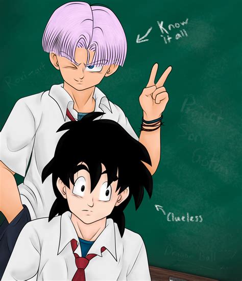 Goten And Trunks By Roxi Art On Deviantart
