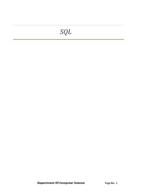 sql manual new pdf database index table database