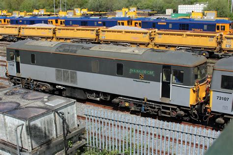 Uk Trainlog 73128 Class 73 Gbrf Ovs Bulleid Cbe