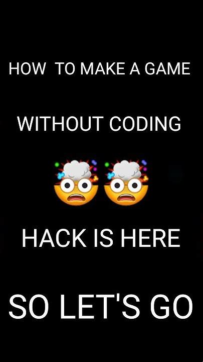 How To Make Game Without Coding 🤯🤯 Shorts Gamemaker Subscribeytsjotsyoutubepleseghgg