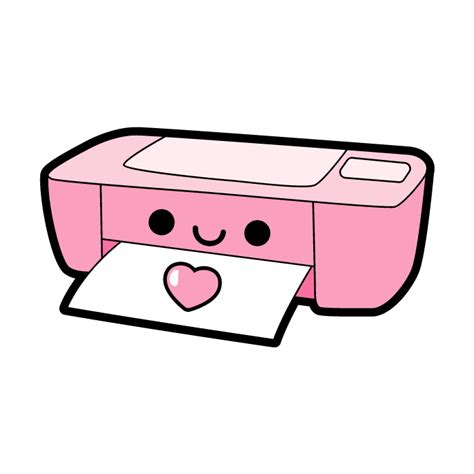 Kawaii Printer Pink