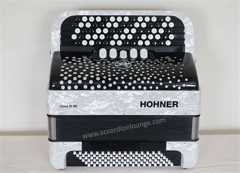 Hohner Nova Iii 96 Bass Chromatic Button Accordion Accordion Lounge