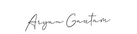 91 Aryan Gautam Name Signature Style Ideas Awesome Autograph