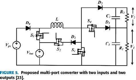 Figure 5 From A Single Inductor Multi Port Power Converter For Electric