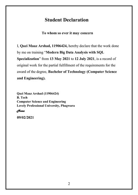 Cse443 Project Report Lpu Modern Big Data Analysis With Sql