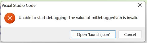 problem running debugger mode for c in vsc with wsl ubuntu 18 04 solveforum