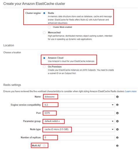 Lab Create Redis Cache Dclessons