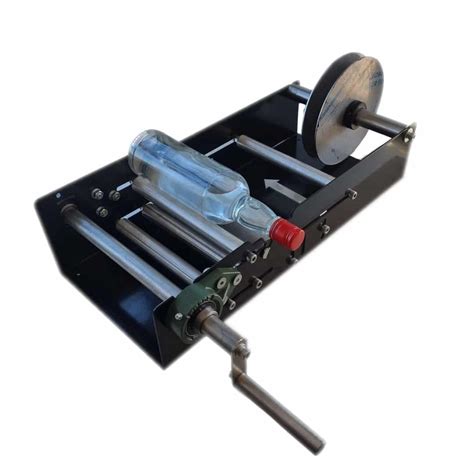 Manual Round Bottle Labeling Machine Still Tec