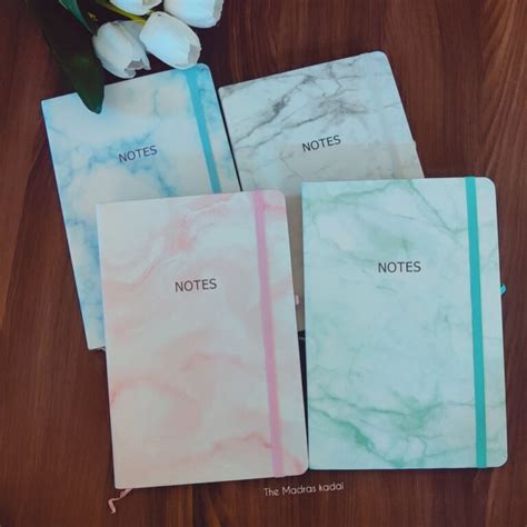 Marble Shaded Notebook The Madras Kadai