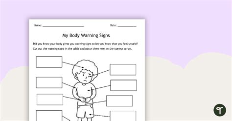 Warning And Safety Signs Worksheets