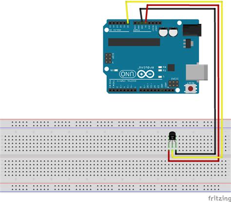 Temperature Detector On Tinkercad Project