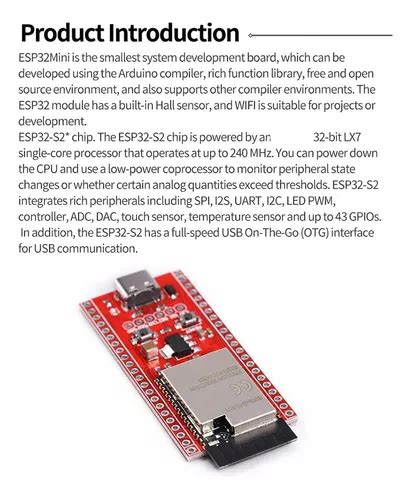 Teyleten Robot Esp32 S2 Wroom Esp32 S2 Iot Placa De Desarro En Venta En Aguachica Cesar Por