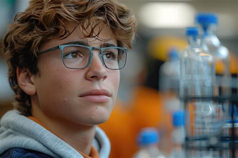 Student Participating In A Science Experiment Premium Ai Generated Image