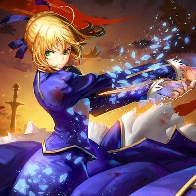 Artstation Shinobu Kochou Sabre Artwork Anime