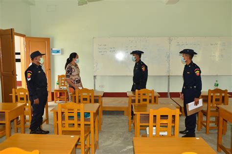 ပုသိမ်ကြီးမြို့နယ်အတွင်းရှိ တက္ကသိုလ် ကောလိပ်များအား မီးဘေးအန္တရာယ် ကြိုတင်ကာကွယ်ရေးကွင်းဆင်းစစ