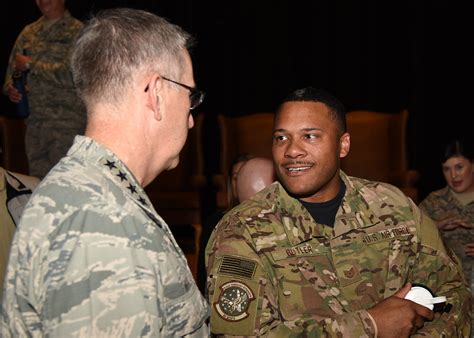 Usstratcom Commander Visits F E Warren F E Warren Air Force Base