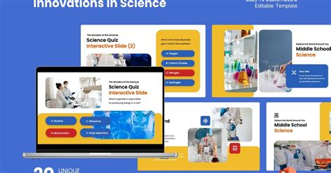 Инновации в науке Шаблон Powerpoint Шаблоны презентаций Включая
