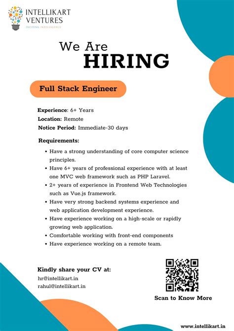 intellikart ventures llp on linkedin fullstackengineer techjobs php