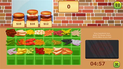 Burger Maker Construct 3 Html5 Game By Sparximer Codecanyon