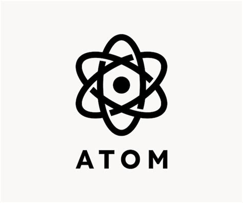 Premium Vector Abstract Atom Particle Logo Design Vector Illustration