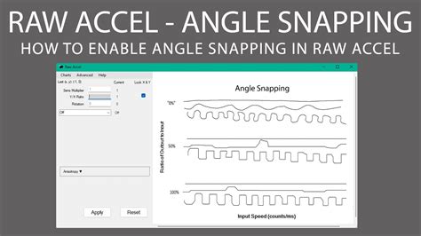 Use Raw Accel To Enable Angle Snapping Enable Angle Snapping On Any