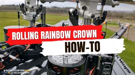 Rolling Rainbow Crown How To