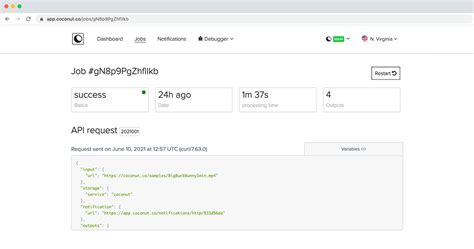Cloud Video Transcoding Service API For Developers Coconut