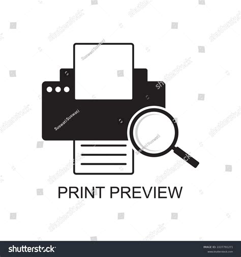 Print Preview Icon
