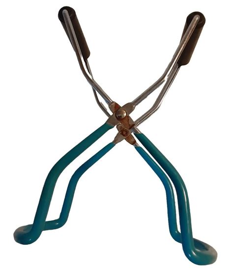 Jar Holding Tongs Metal Stainless Steel 8 3 4 “ T X 3 1 4”w Hot Water Bath Teal Ebay