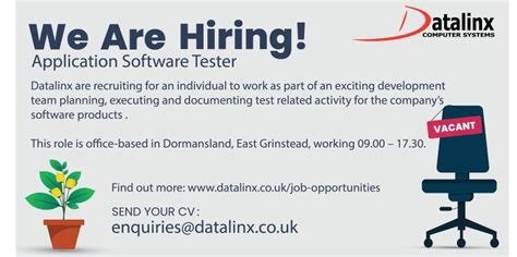 Liz Pearcy On Linkedin Datalinx Are Growing And Have An Exciting New Role Available Within Our…