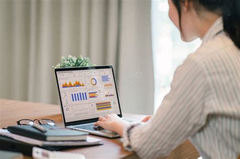 Advisor Financial Business Analytics Woman Team Analyzing Data Charts Graphs And A Dashboard