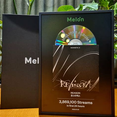 Melon 멜론 On Twitter 🎉 몬스타엑스 [reason] 밀리언스 앨범 등극을 축하합니다 발매 24시간 스트리밍