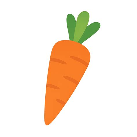 シンプルデザインのにんじん｜イラスト・フリー素材なら「シンテリ」