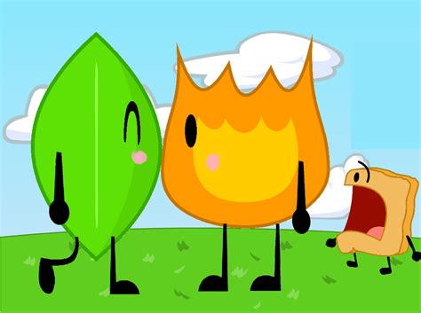 Leafy X Firey Woddy Screaming Xd By Spartanoremix On Deviantart