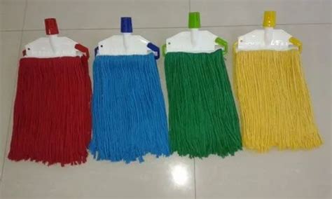 Bleached Cotton Mop Refill For Cleaning Size 6 Inch At ₹ 45piece In
