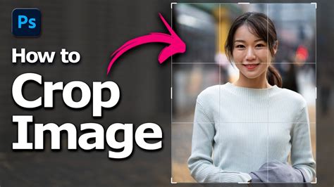 How To Crop Image In Photoshop Using Crop Tool Shortcut C Youtube