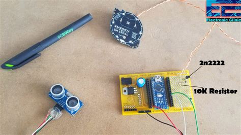 Social Distancing Project Using Arduino Ultrasonic Sensor And Leds