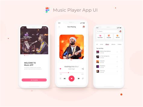 Music Player App Ui Design By Shamim Hossain On Dribbble