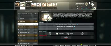 completed a task tonight then got backend error r escapefromtarkov