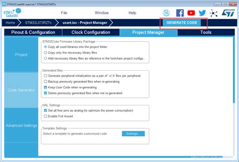 Stm32l0xx基于cubemx使用uartdma实现数据接收uart Dma Mx Csdn博客