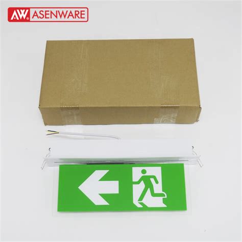 Wall Mounted Exit Sign With Battery Protection And Easy Installation XYFER