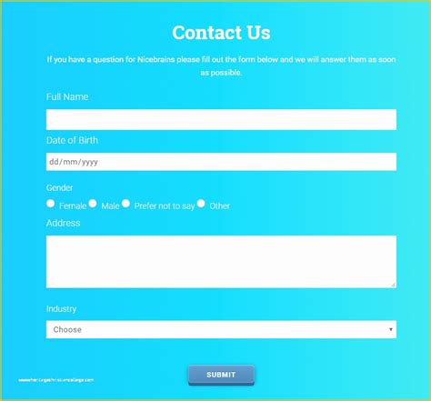 Free Google Form Templates