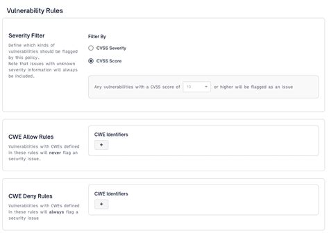 creating a security policy