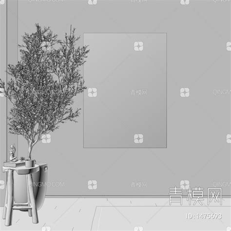 【肌理装饰画 挂画3d模型】 现代vr无灯光有贴图max2016肌理装饰画 挂画3d模型下载 Id1475693 免费3dmax模型库 青模3d模型网